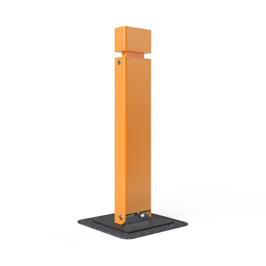 Collapsible Locking Bollards | Folding Parking Bollards