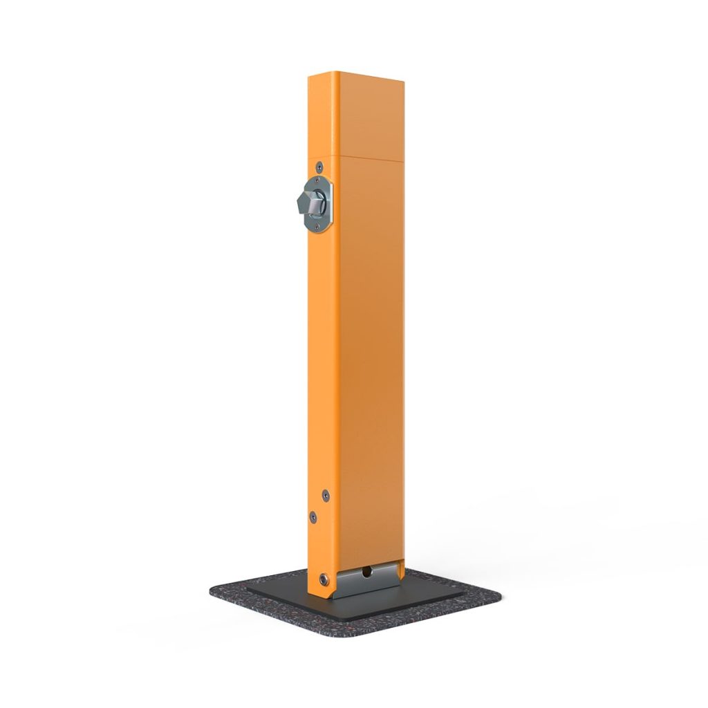 Collapsible Locking Bollards | Folding Parking Bollards